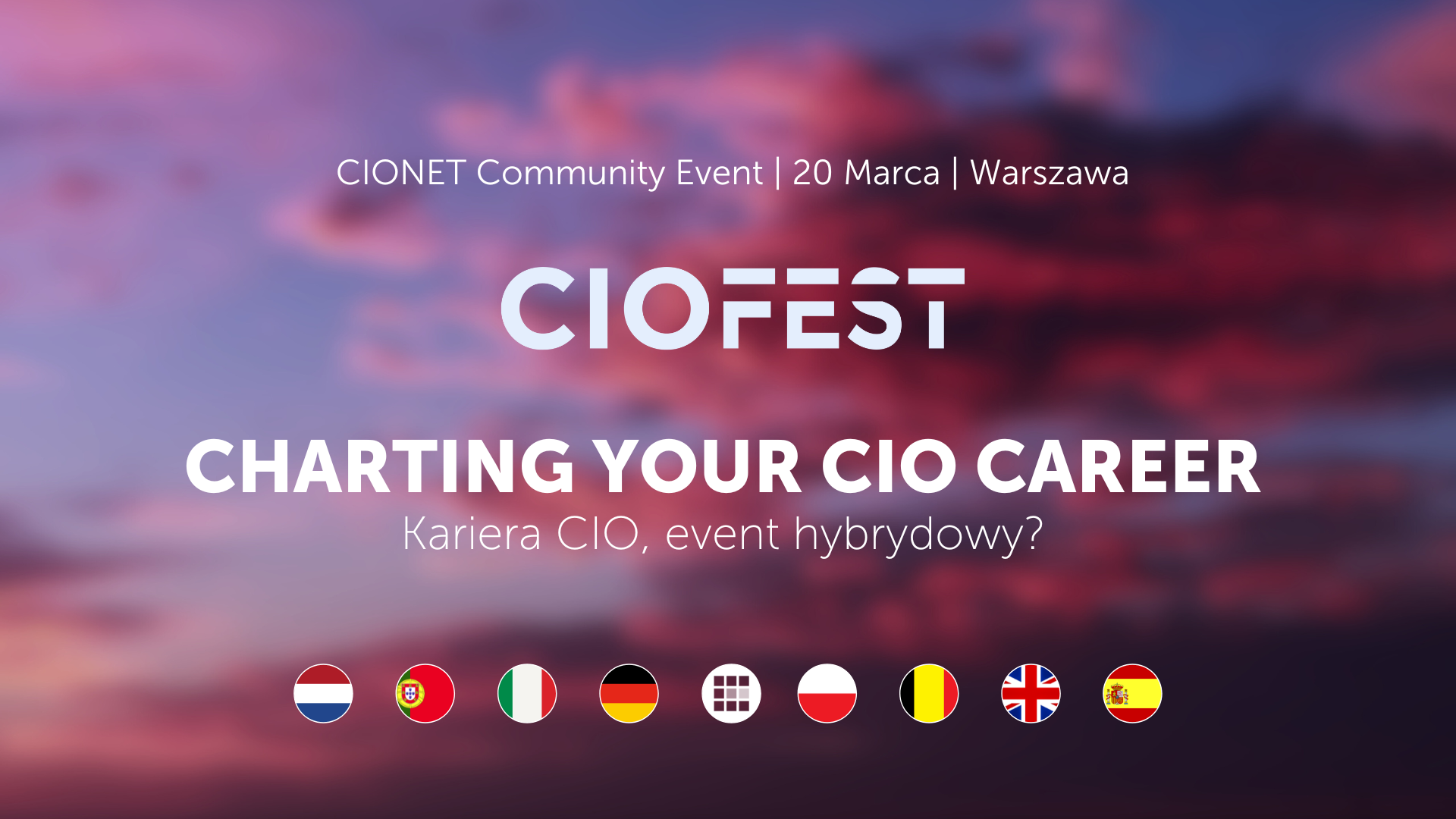 CIONET Events Overview