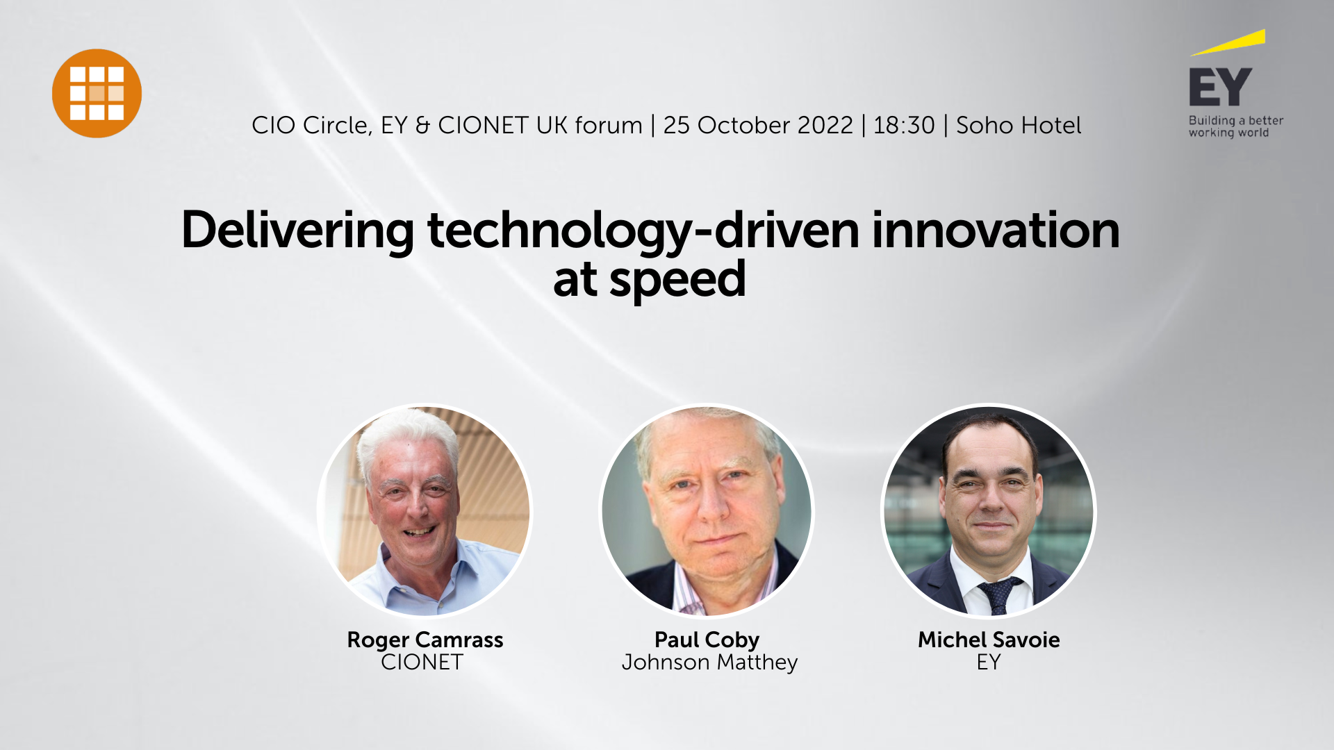 EY : Delivering technology-driven innovation at speed