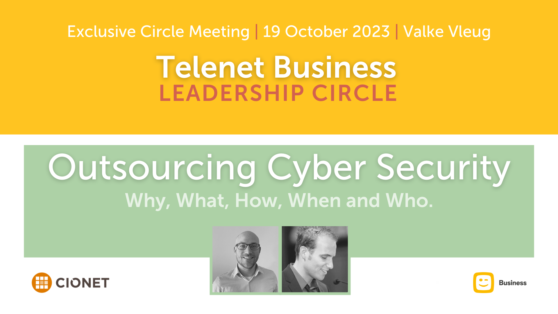 CIONET Events Overview